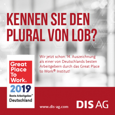 DIS als Arbeitgeber: Gehalt, Karriere, Benefits | kununu