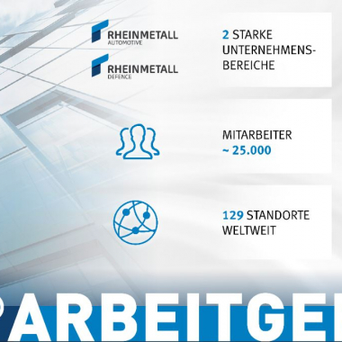 Rheinmetall Group als Arbeitgeber: Karriere, Benefits | kununu